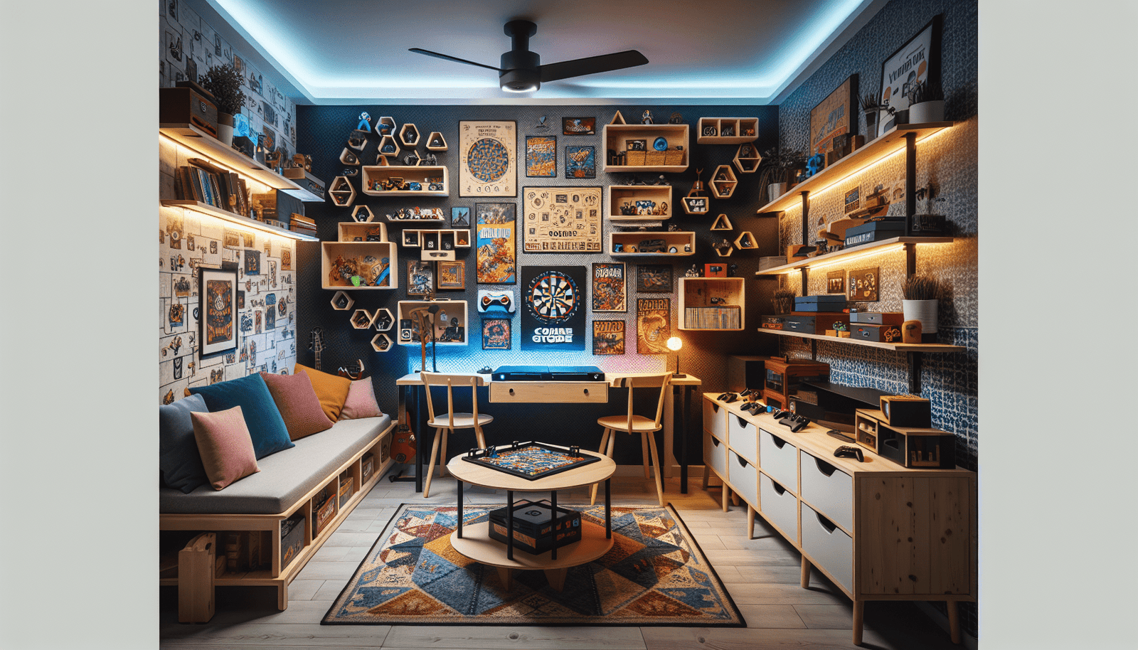 10-creative-ideas-for-a-small-games-room-1 | home-remodel-ideas.com