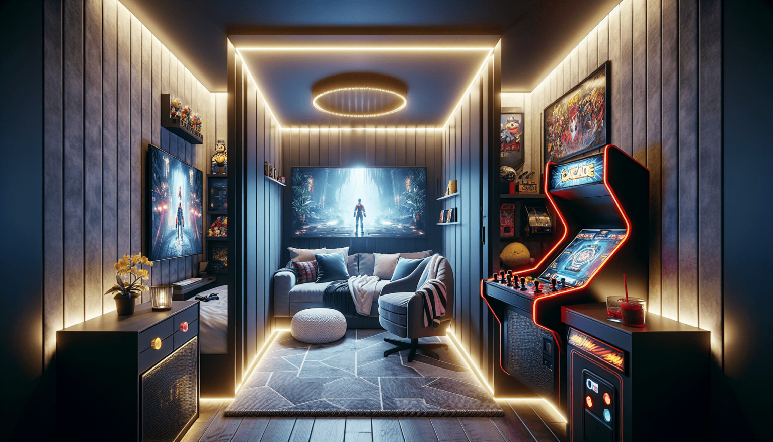 Creative Game Room Ideas for Small Spaces | home-remodel-ideas.com