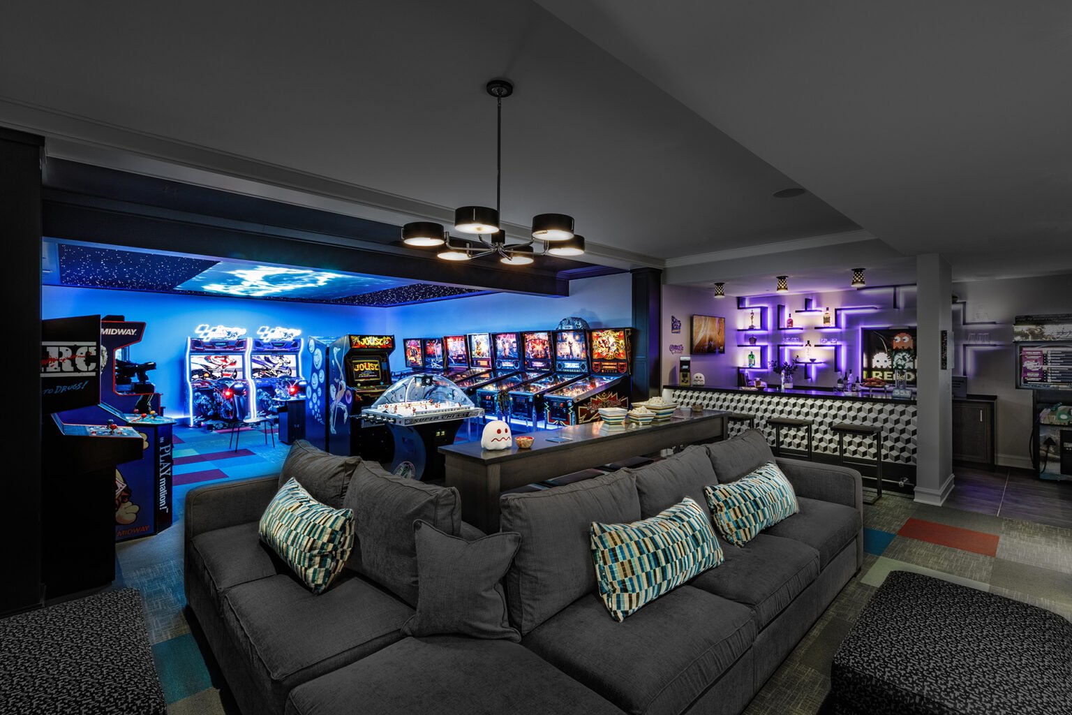 How to Design the Perfect Layout for Your Game Room | home-remodel ...