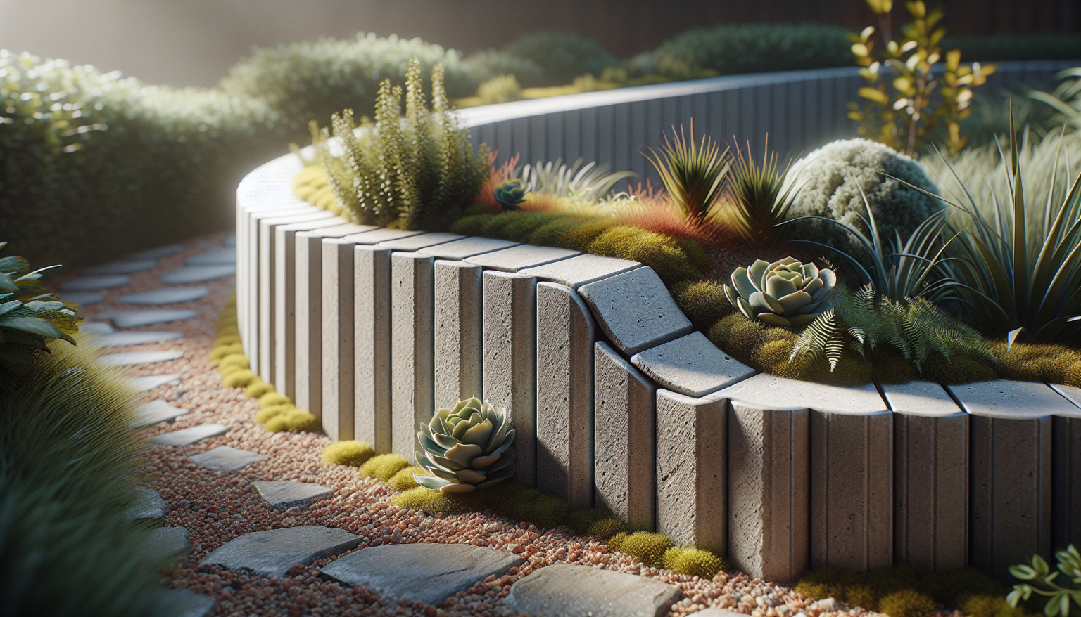 Creative Landscaping with Retaining Wall Block | home-remodel-ideas.com